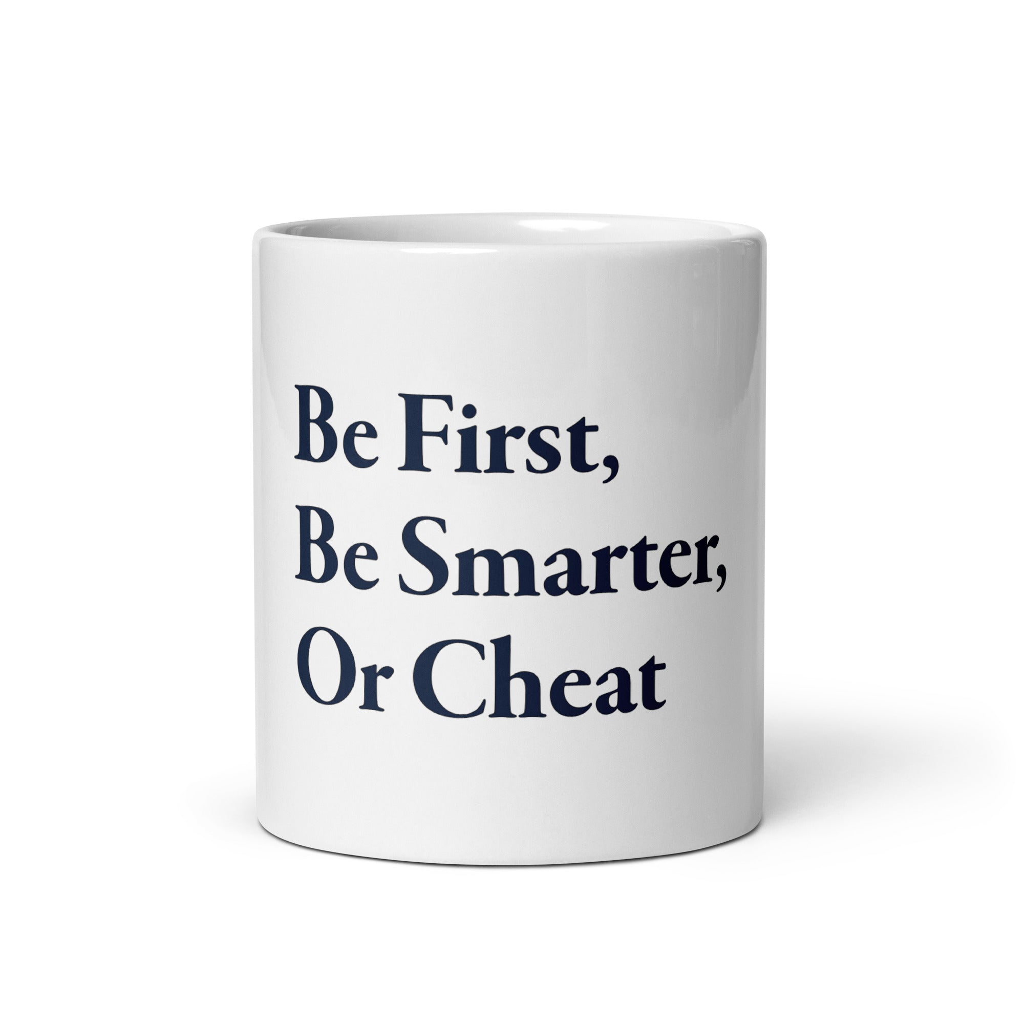 Be First, Be Smarter Mug – High Yield Harry